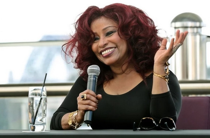 Muzička legenda Chaka Khan na snimanju za Variety u kreaciji Kaftan ...