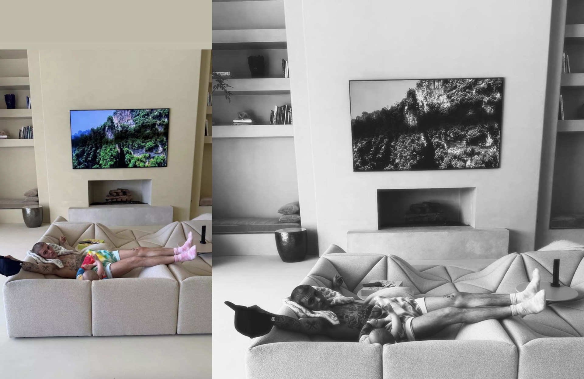 Kultna sofa iz Bieberovih viralnih porodičnih slika skuplja je od vašeg ...